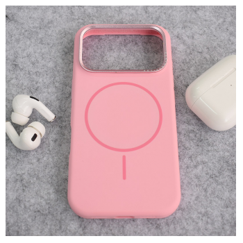 Maska Mag Case Nanobit Pure za iPhone 17 Pro powder roze
