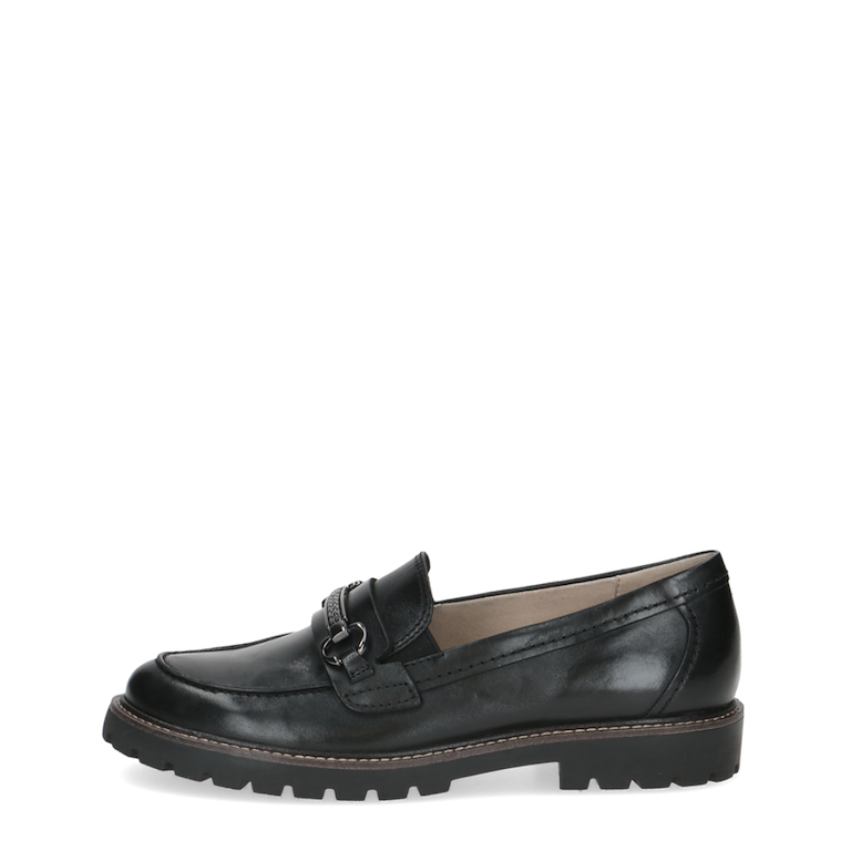 ŽENSKE MOKASINE CAPRICE 24702 BLACK NAPPA