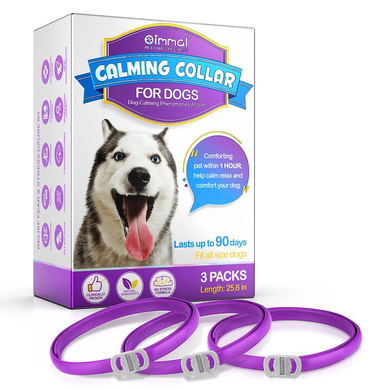 Oimmal Calming Collar for Dogs 4 kom