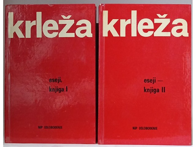 ESEJI 1-2: Miroslav Krleža