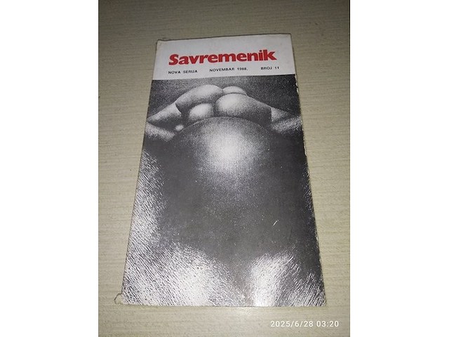 SAVREMENIK, 1988, broj 11