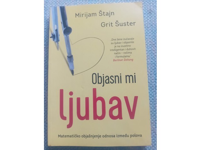 Mirijam Štajn Grit Šuster Objasni mi ljubav