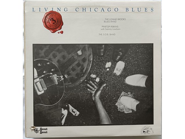 VARIOUS  -  LIVING  CHICAGO  BLUES  Vol. 3
