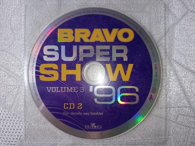 Bravo Super Show `96 Volume 3 CD 2