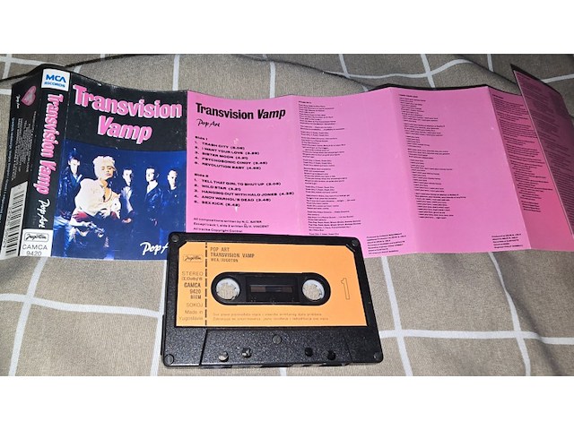 Transvision Vamp - Pop art