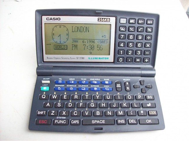CASIO 256 KB  SF-5780 ILLUMINATOR