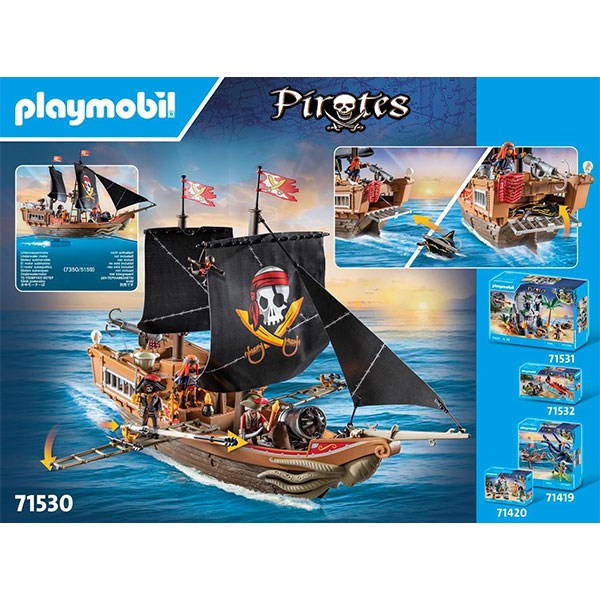 Playmobil Pirates Veliki piratski brod 1041815
