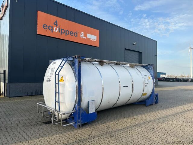 Tenk
UBH Universal Bulk Handling 20 FT SWAP BODY 31.345L UN Portable T7 valid 5Y...