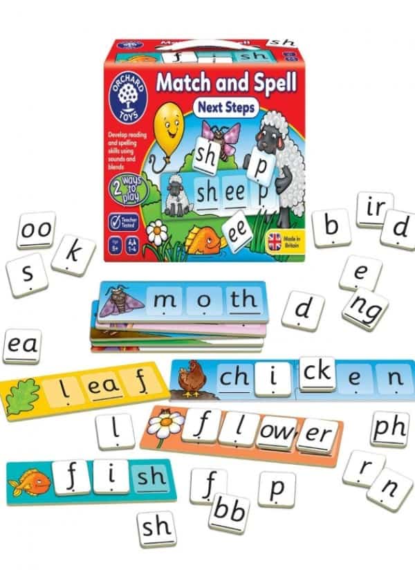 Match and Spell Next Steps Board Game