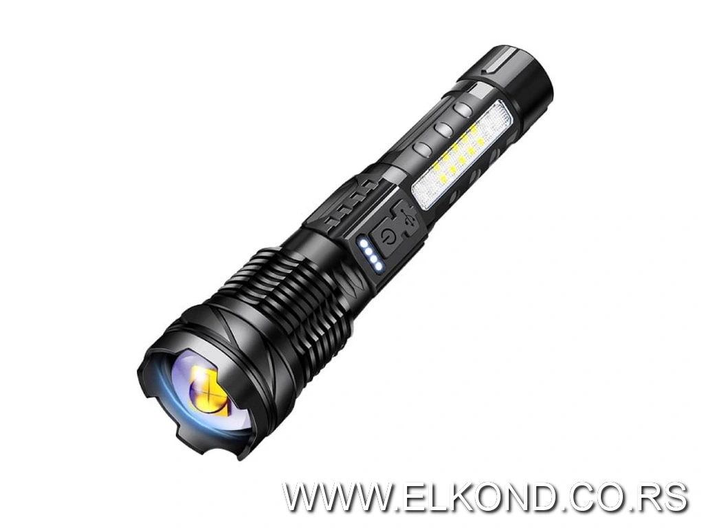 Baterijska ledlampa White laser 800mAh PROSTO