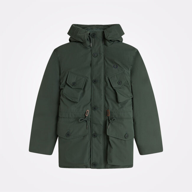 Fred Perry Patch Pocket Puffer Jacket