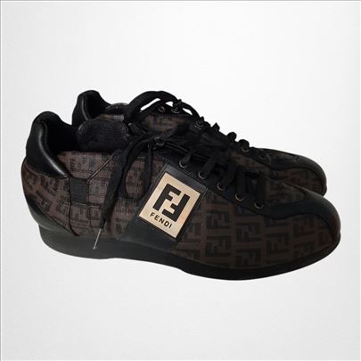 Fendi patike Brown Zucca monogram, originalne 38.5