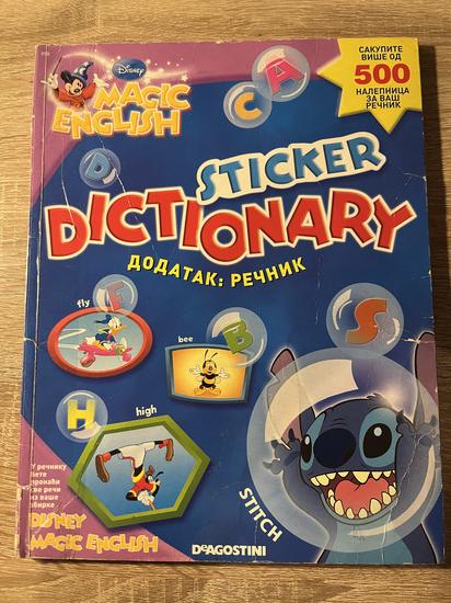 Disney Magic English Sticker Dictionary