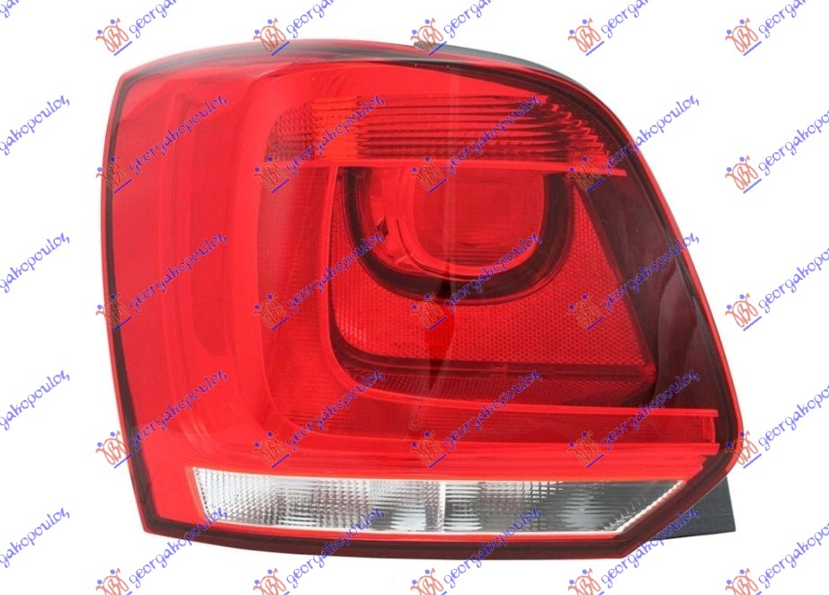 STOP LAMPA Leva str. VW CROSS POLO (2009-2017) (OEM: 6R0945095A, 6R0945095AF, 6R0945095AH)