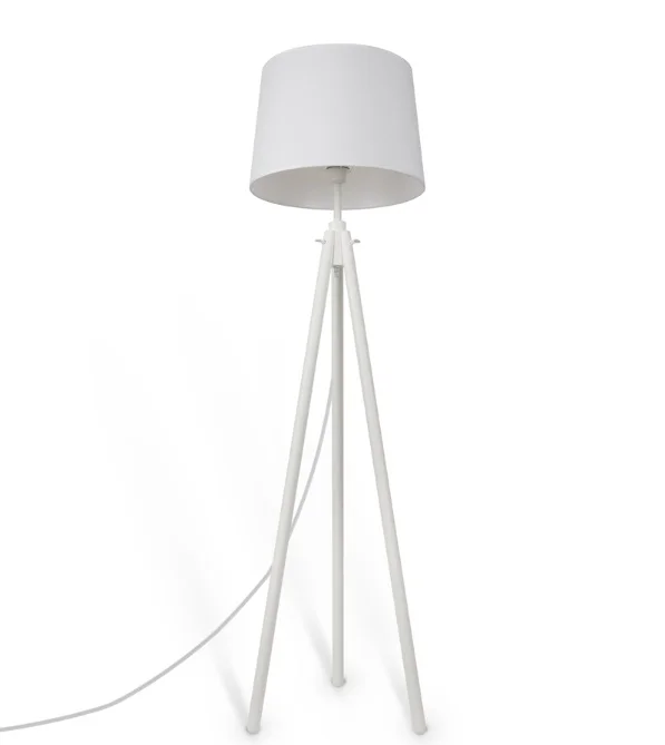 Maytoni Calvin podna lampa bela E27x1 60W