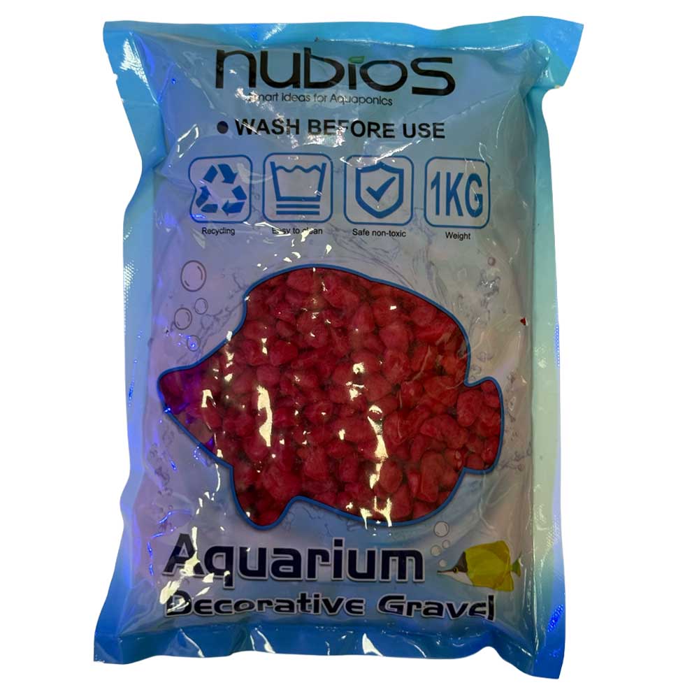 Nubios pesak u boji 6-8mm (crveni 1kg)