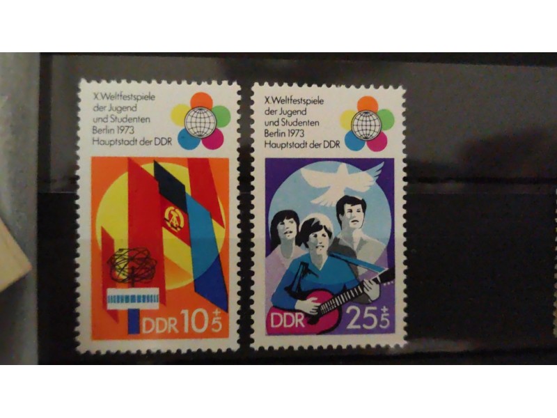 DDR 1973 KOMPLET MNH