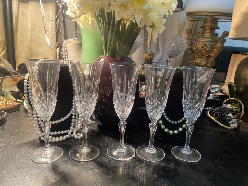 Kristalne case za Šampanjac -Rasprodaja