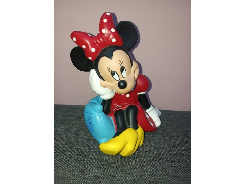 Vintage Bullyland Minnie Mouse kasica