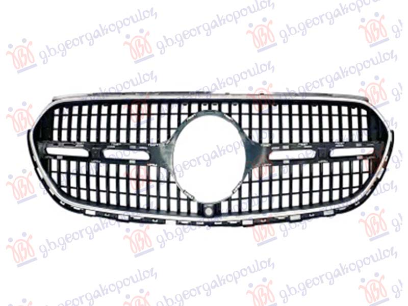 PVC MASKA UNUTRASNJA CRNA (HROM OKVIR) MERCEDES GLC (X254/C254) SUV/COUPE (2023-) (OEM: 2548806303, A2548806303)