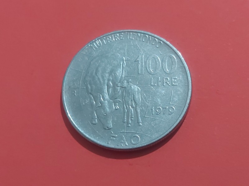 Italija - 100 lira 1979 god FAO