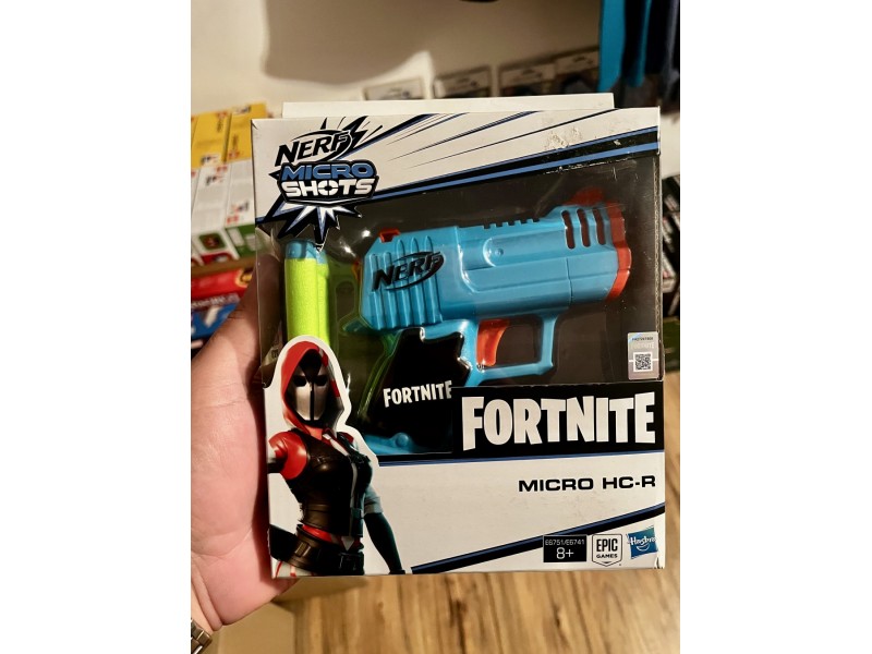 NOV HASBRO Igračka pištolj Nerf Fortnite Microshoots B