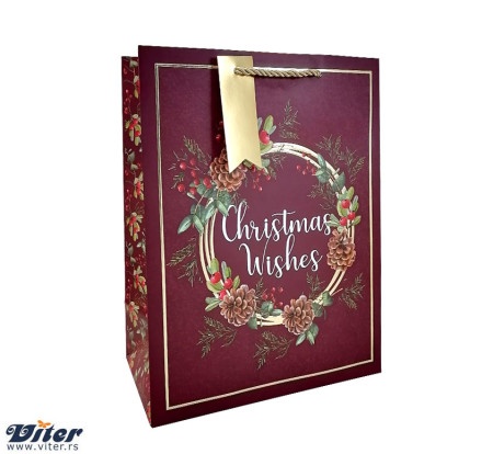 Viter ng kesa xmas wishes bordo l ( X-36020-2 )