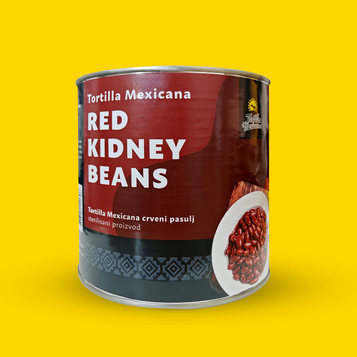 Tortilla Mexicana red kidney beans 2,5kg