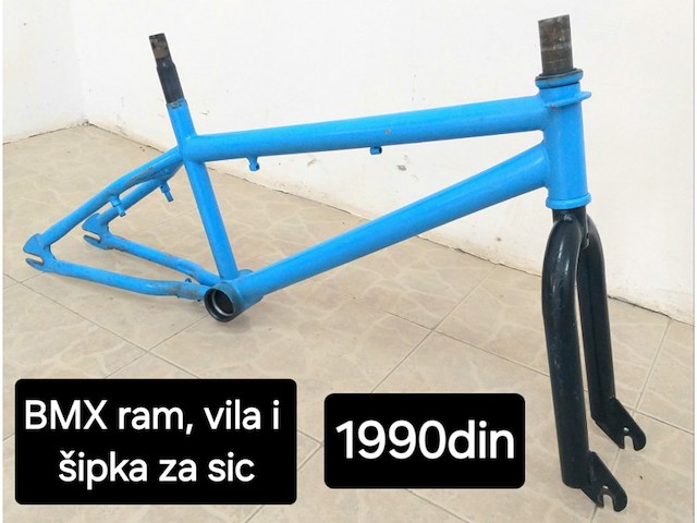 BMX bicikl ram vila korman plavi