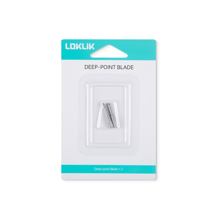 LOKLiK iCraft™ Deep-point Blade – 2 kom