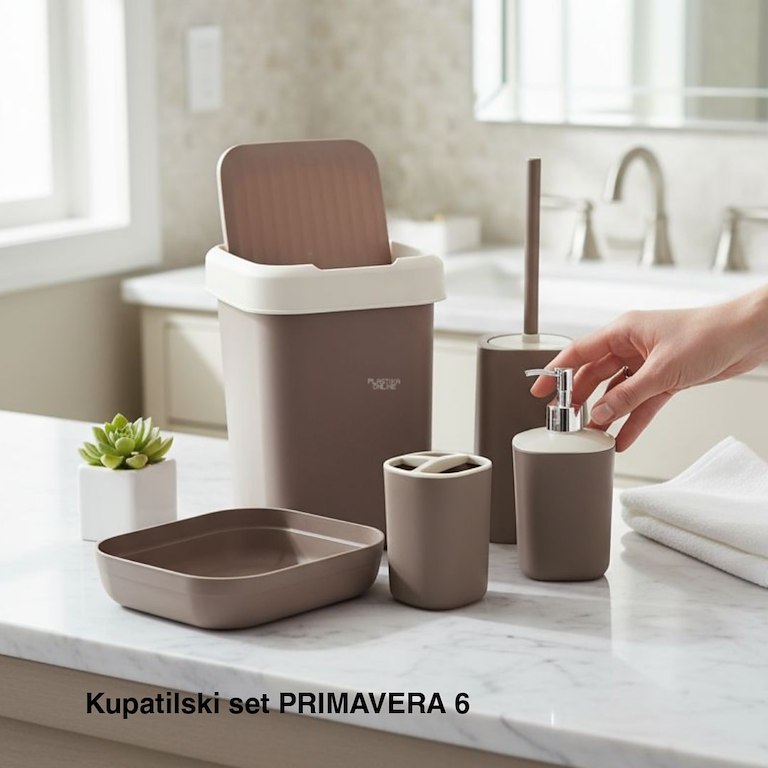 Kupatilski set Primavera 6 moka