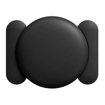 APPLE AIRTAG 1/2 MAGNETIC SILICONE CASE - BLACK