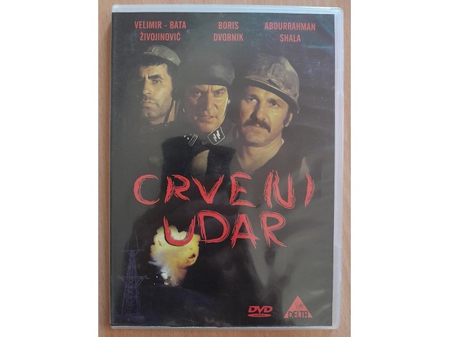 Crveni Udar DVD Boris Dvornik Bata Zivojinovic
