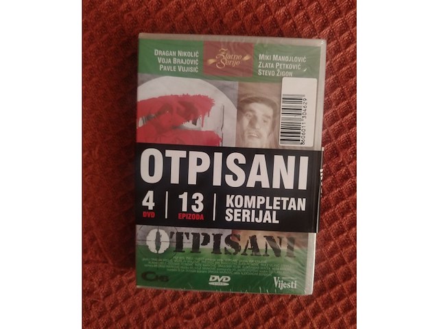 Otpisani-DVD-kompletna serija-13 epizoda/u celofanu