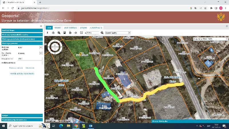 Urbanizovan plac Kotor-Radanovici