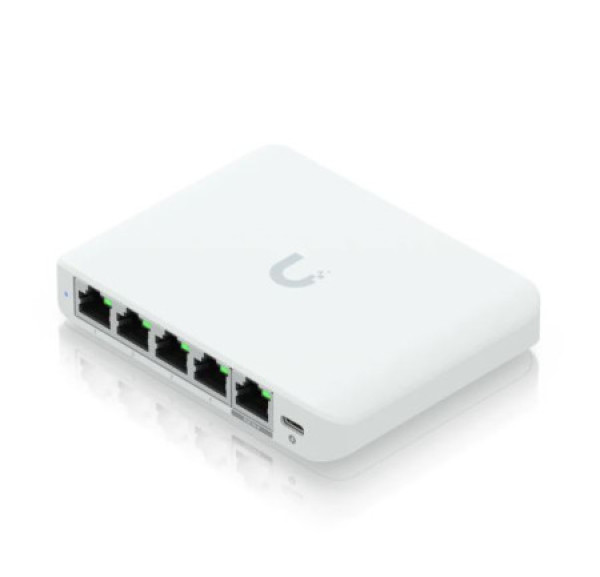 Ubiquiti LAN Switch Ubiquiti USW-FLEX-2.5G-5-EU 4x2.5G/1x2.5G PoE In