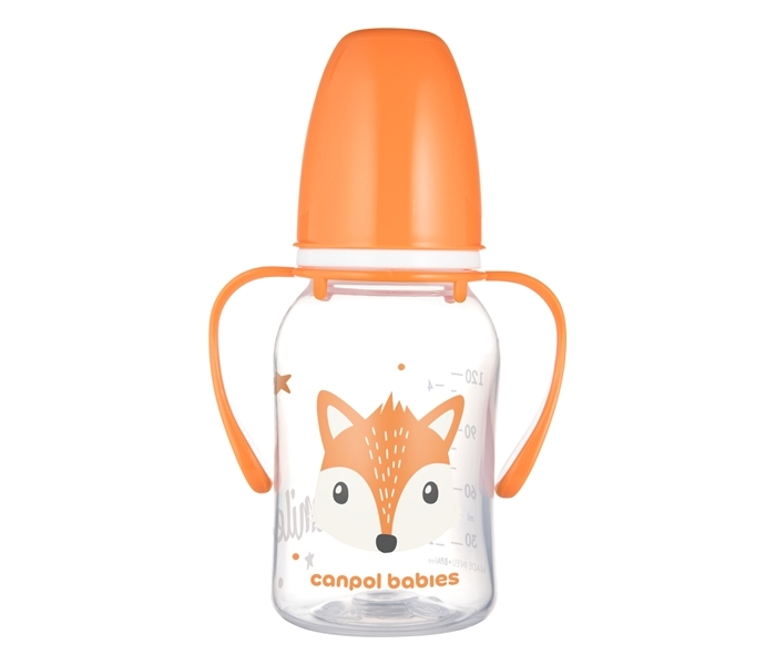 Canpol Babies Flasica sa drškama Cute Animals 120Ml (11/823) - OrangeID: EK000717939