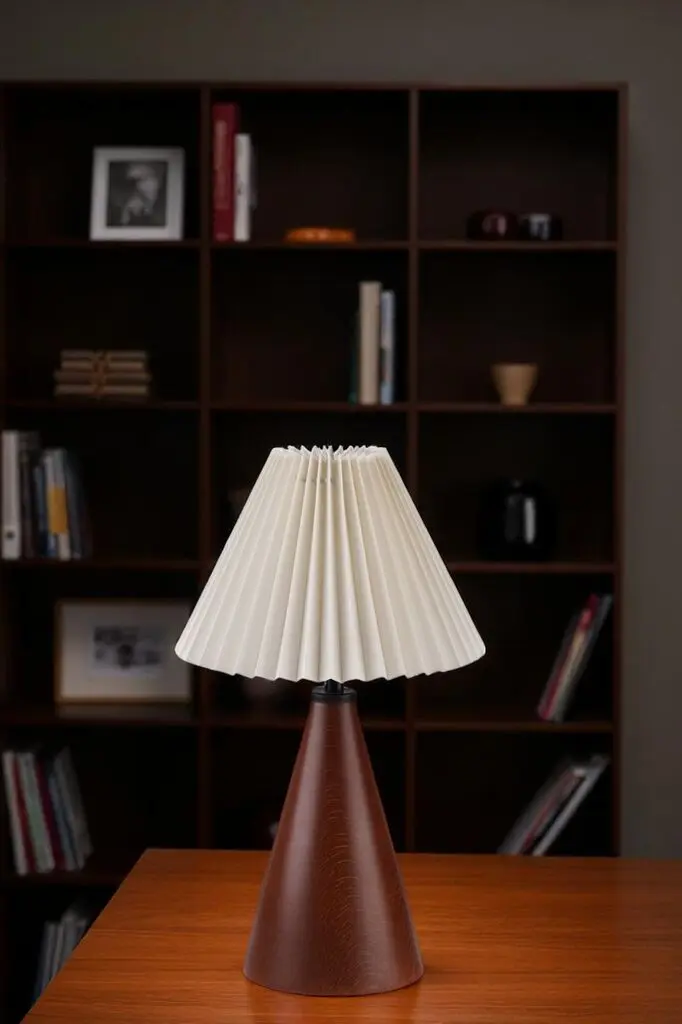 Opviq Stona lampa Juno, Braon-bela