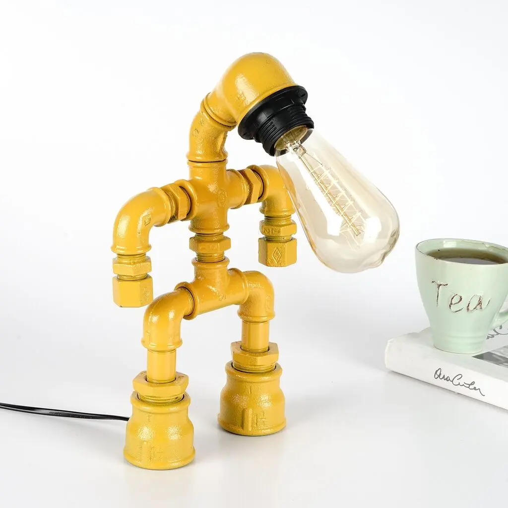 Opviq Pp082 Stona lampa, Žuta
