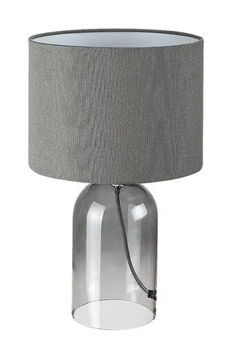 Rabalux Stona lampa Luxin, E14, 33cm, Siva