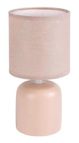 Rabalux Stona lampa od keramike Daphni, E14, 23cm, Roze