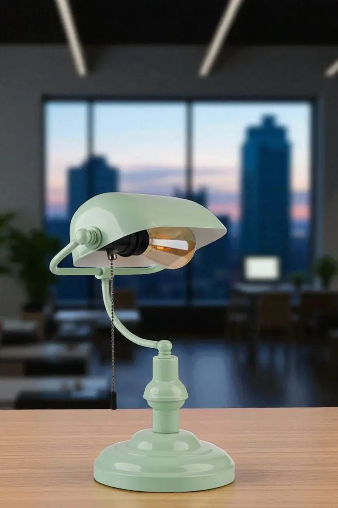 Opviq Stona lampa Banker, Menta