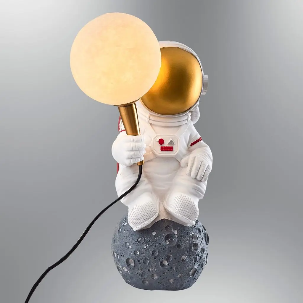 Opviq Stona lampa 3000K, Bela