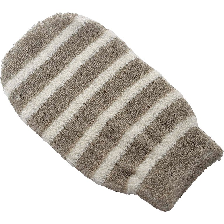 Tendance rukavica za kupanje prugasta 13x0,4x23cm pamuk/bambus bezID: EK000743569