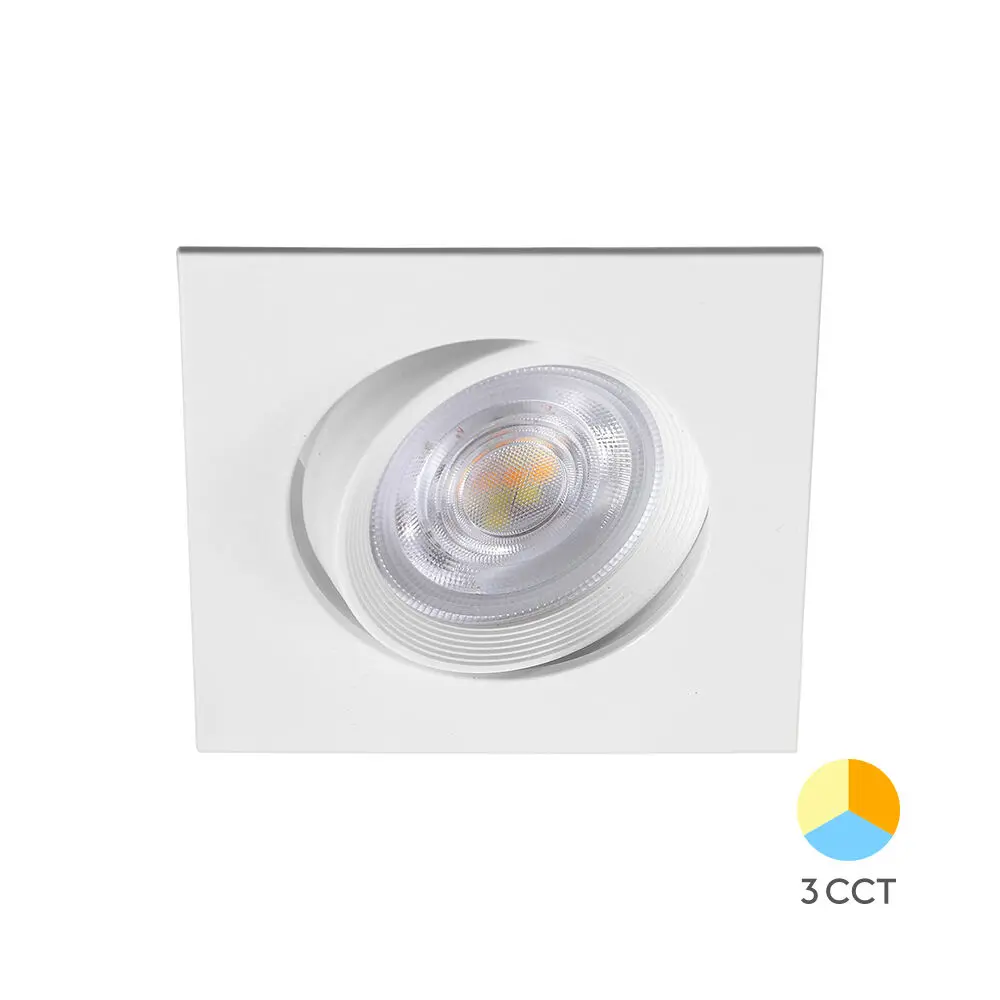 Braytron LED spot svetiljka BRY- G3-7W-SQR-BELAT-3U1
