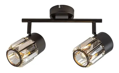 Rabalux Spot lampa Venaro, 2x15W, 2xE14, Crna