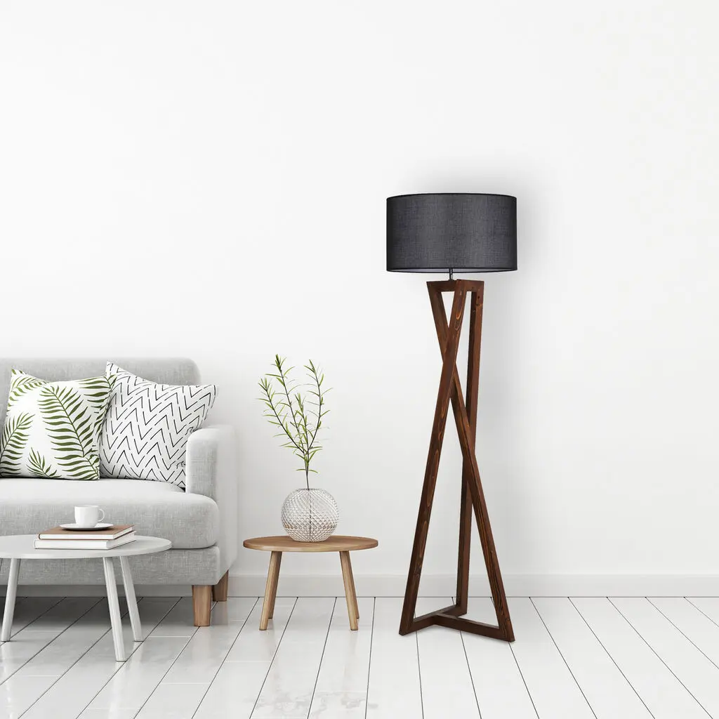 Opviq 534LUN2155 Podna lampa, Crna