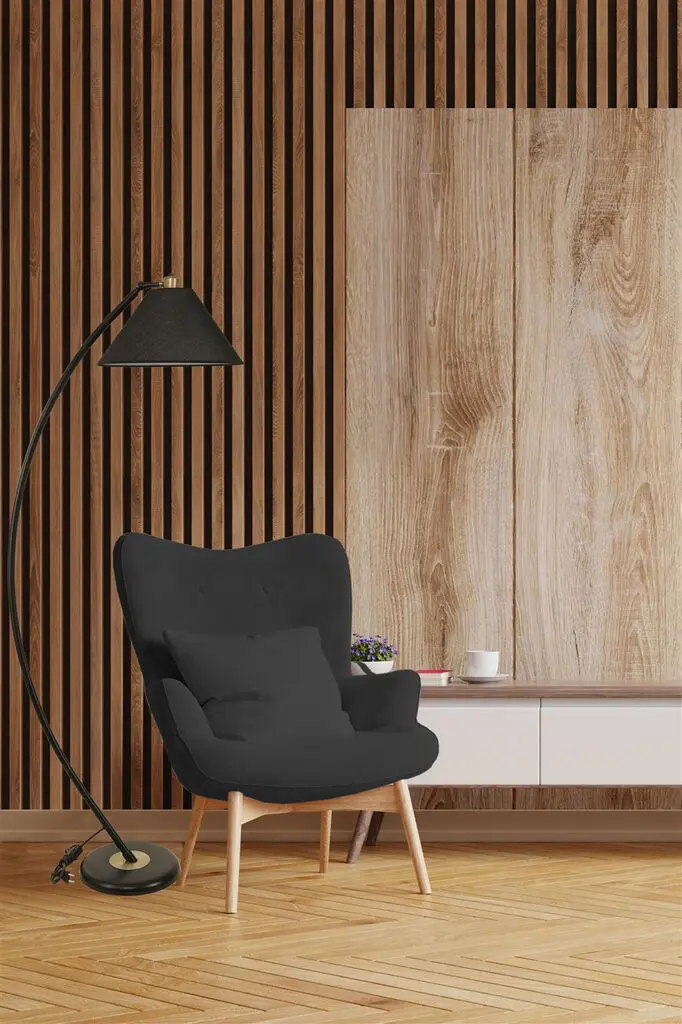 Opviq Hilal 534LUN4196 Podna lampa, Crna