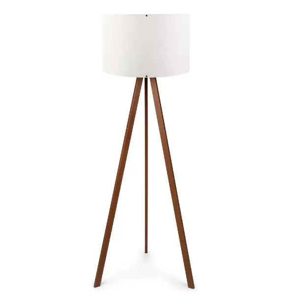 Podna lampa white brown