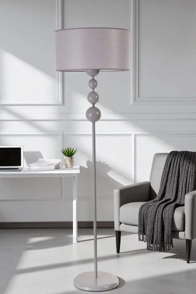Opviq Podna lampa Hayal, Siva